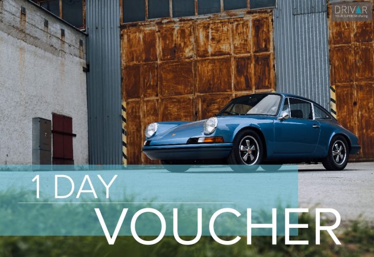 Voucher Porsche 911 daily rental I DRIVAR® Luxury car rental